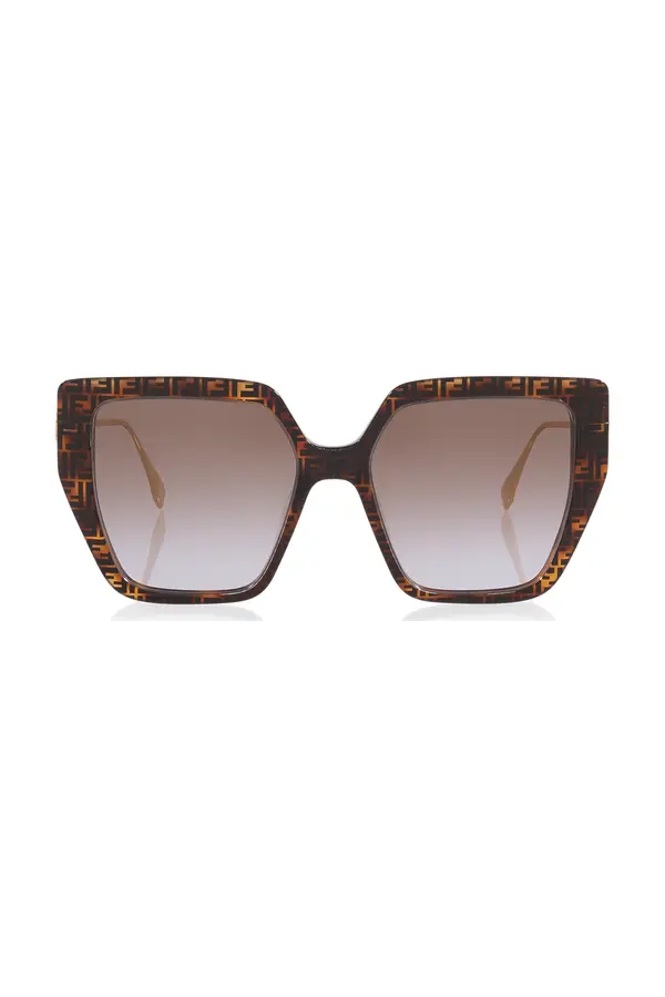 Fendi Irregular Frame Sunglasses