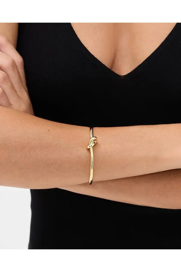 Splendid Shashi Knot Cuff Bracelet