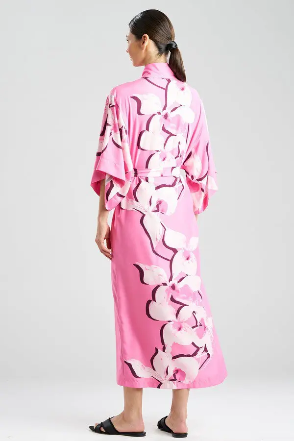Natori Orchida Robe - Pink