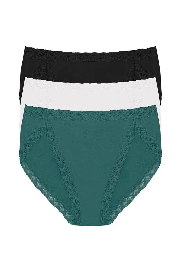 Natori Bliss French Cut Brief 3-pack - Green