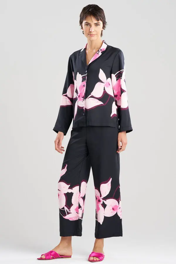 Natori Orchida Notch Pj - Black