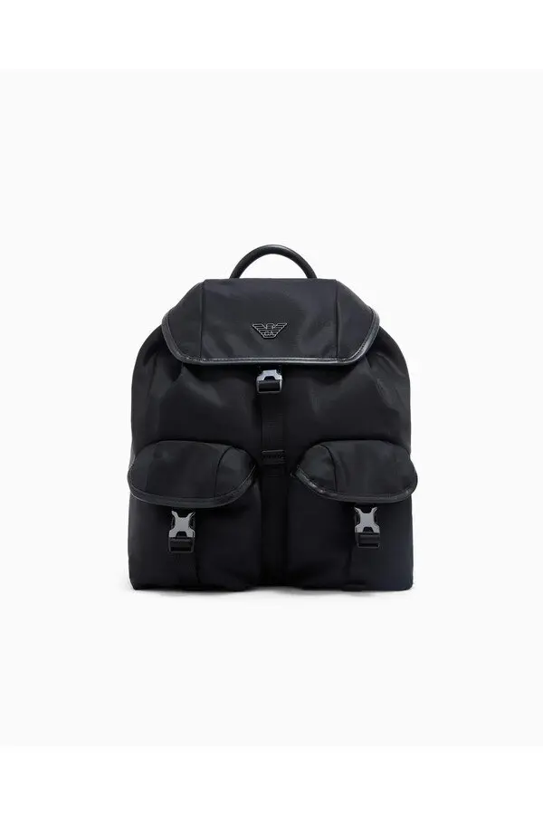 Emporio Armani Backpacks - Black