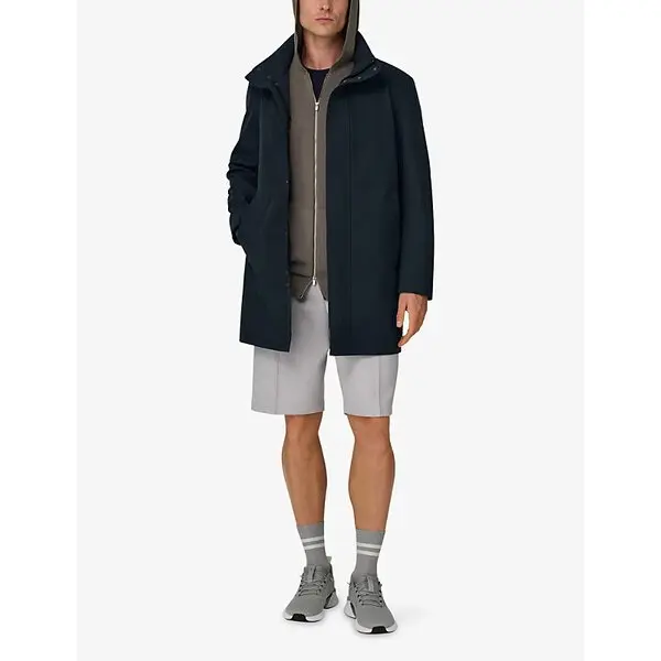 Boggi Milano Technical-fabric Car Coat