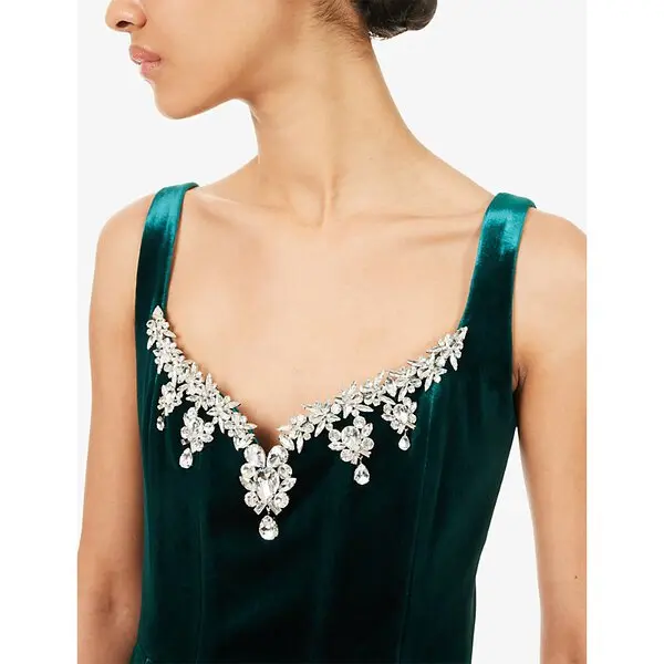 nadine merabi green dress Milly Mint Dress