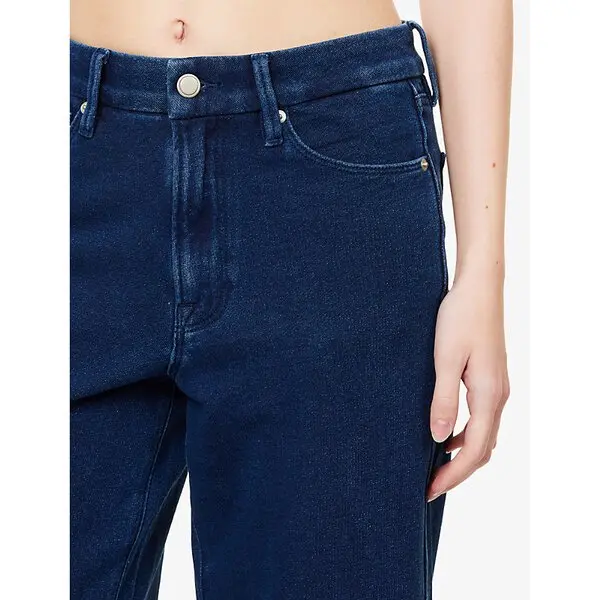 Good American Cotton-jersey Crop Palazzo Trousers
