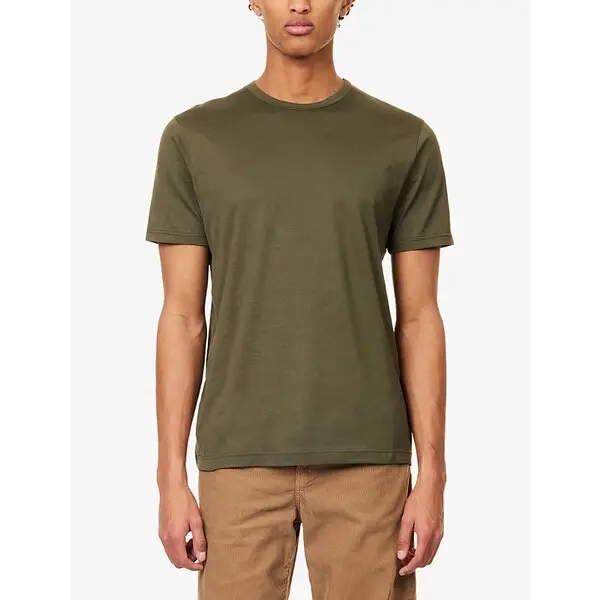 Sunspel Regular-fit Crewneck Cotton-jersey T-shirt