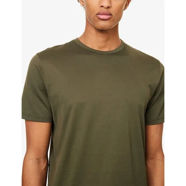 Sunspel Regular-fit Crewneck Cotton-jersey T-shirt