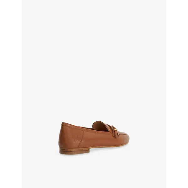 DUNE Leather Loafers - Tan Leather
