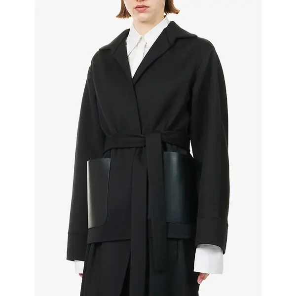 Alaïa Belted Wool Jacket