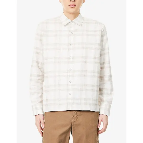 Rag & Bone Dalton Plaid Cotton Shirt
