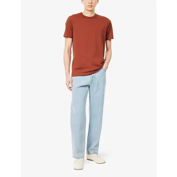 Sunspel Classic Crew-neck Cotton T-shirt - Rust26
