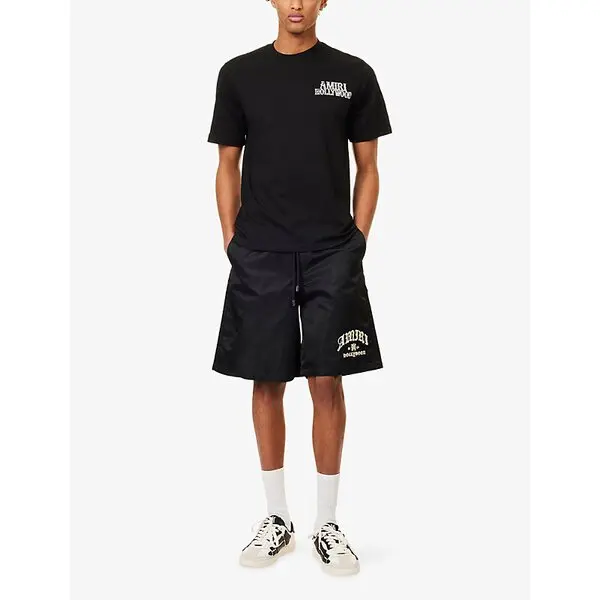 Amiri Hollywood Drawstring Woven Shorts