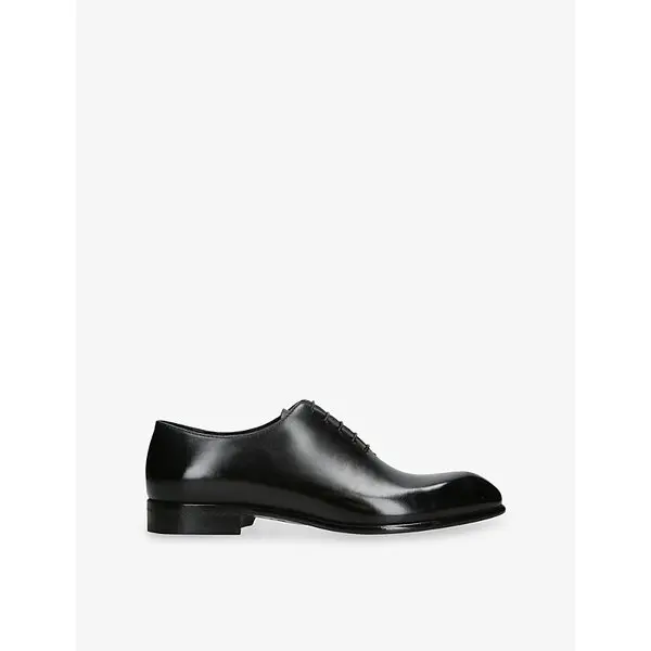 Zegna Vienne Leather Oxford Shoes
