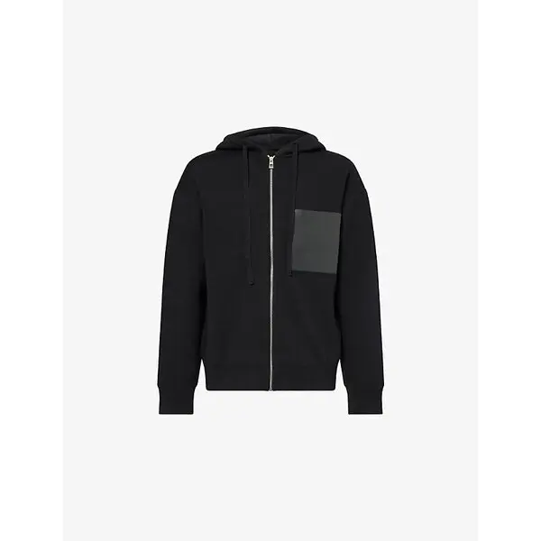 Loewe Leather Patch-pocket Wool Hoody