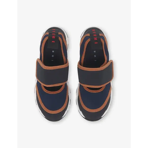 Marni Mary Jane Woven Running Trainers