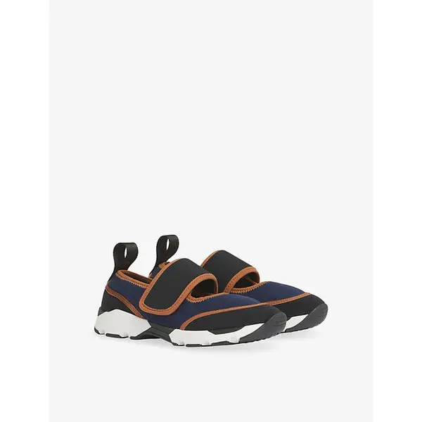 Marni Mary Jane Woven Running Trainers