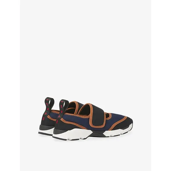 Marni Mary Jane Woven Running Trainers