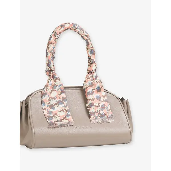 Marni Printed Slim Silk Scarf - Crc24