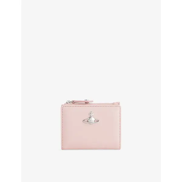 VIVIENNE WESTWOOD Orb Faux-leather Card Holder - Pastel Pink