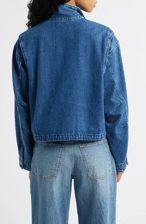 Madewell Denim Crop Field Jacket