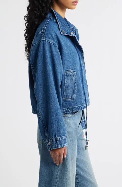 Madewell Denim Crop Field Jacket