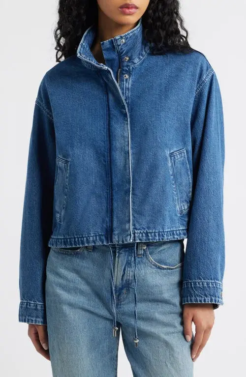 Madewell Denim Crop Field Jacket
