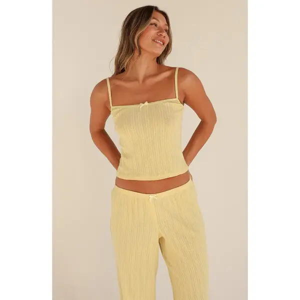 DIPPIN DAISY'S Cupid Bandeau Tank Top - Vanilla