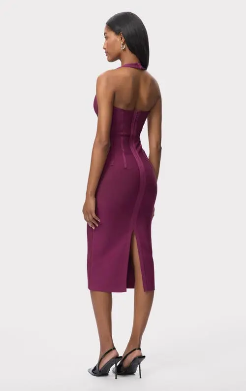 Herve Leger The Willa Midi Dress