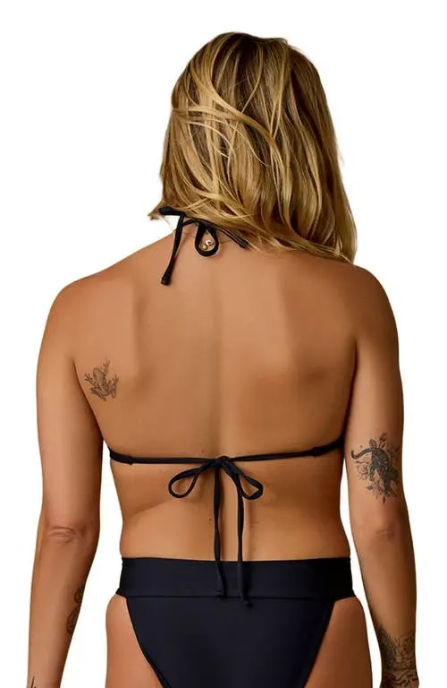 Carve Designs Bia Compression Bikini Top - Black