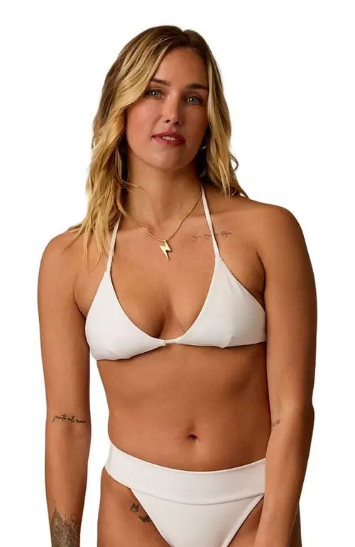 Carve Designs Bia Compression Bikini Top - Cloud