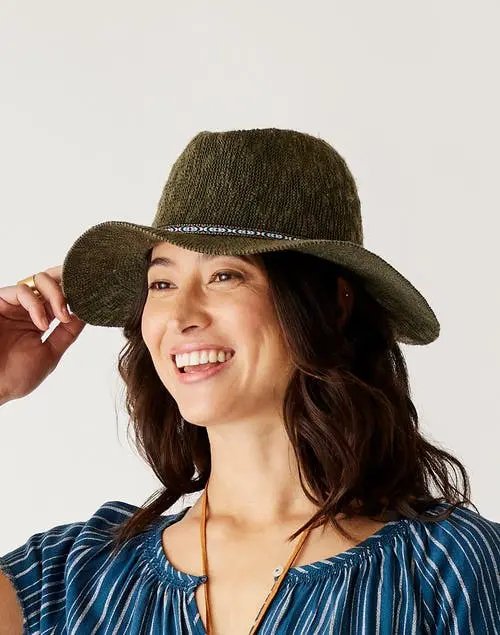 Carve Designs Capistrano Crushable Hat - Olive