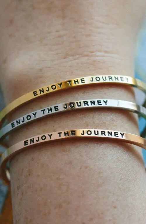 MANTRA Enjoy The Journey Bracelet