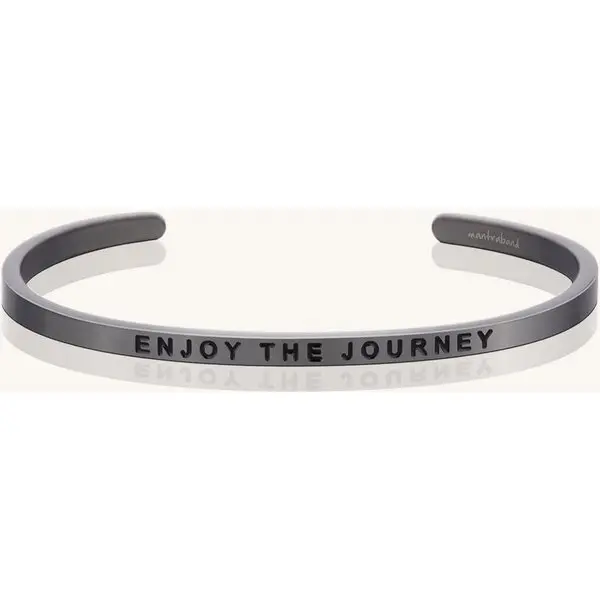 MANTRA Enjoy The Journey Bracelet - Moon Gray