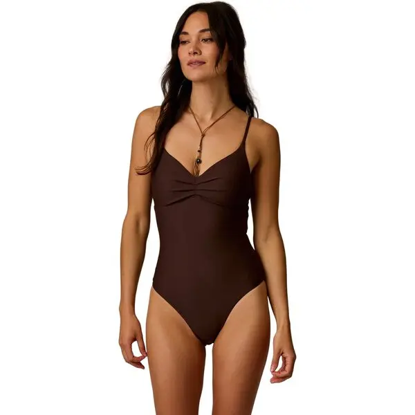 Carve Designs Sol Compression One Piece - Coffee