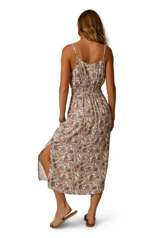 Carve Designs Macy Midi Dress - Ecru Isla