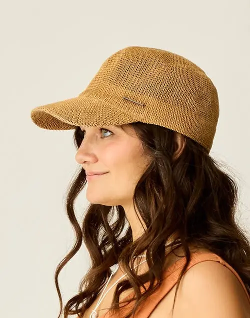 Carve Designs Straw Baseball Cap
