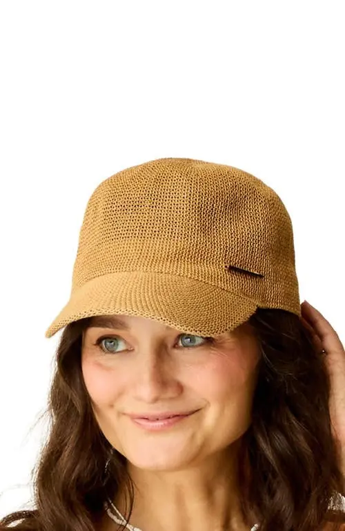 Carve Designs Straw Baseball Cap