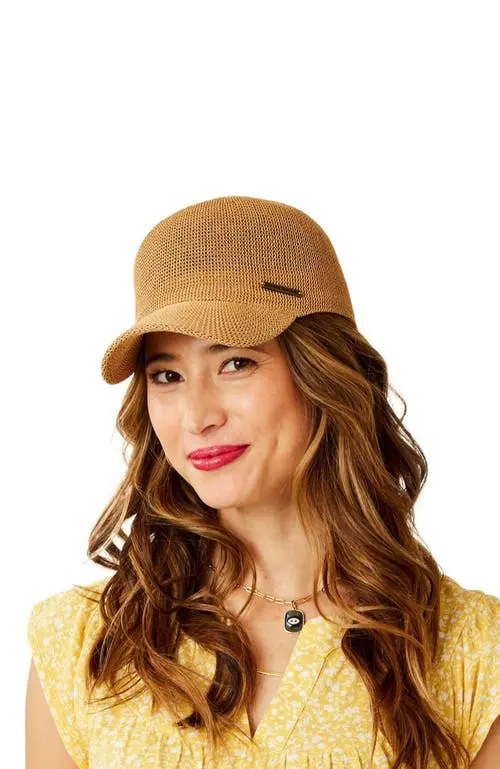 Carve Designs Straw Baseball Cap