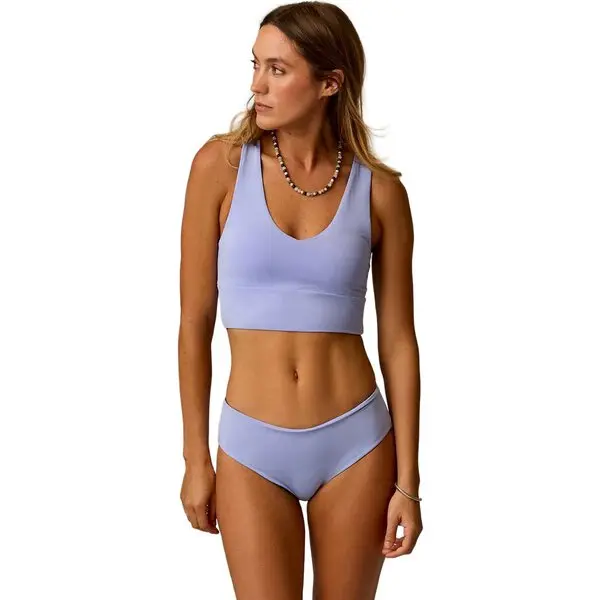 Carve Designs Pipa Reversible Bikini Bottom - Peri/navy