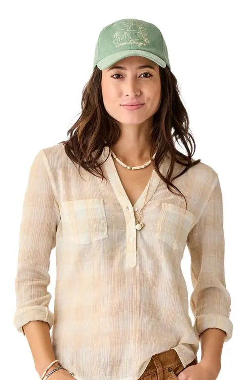 Carve Designs Corduroy Cap - Haze