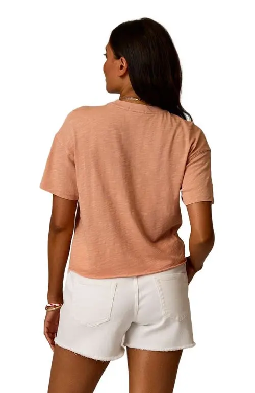 Carve Designs Parker Graphic T-shirt - Crema Celestial