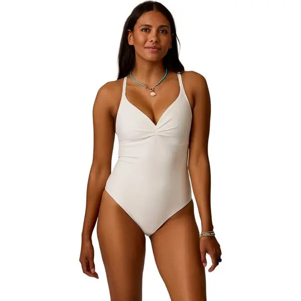 Carve Designs Sol Compression One-piece Dd Cup - Cloud