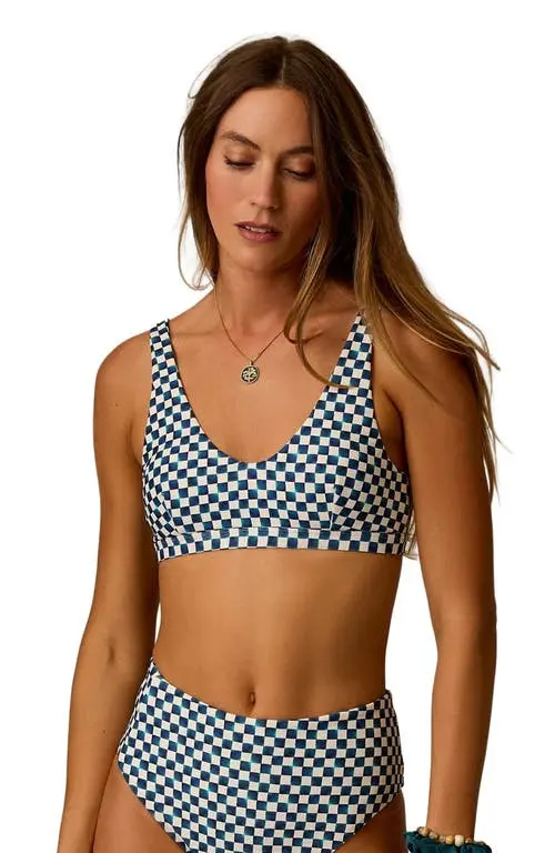Carve Designs Breakers Compression Top - Surfside