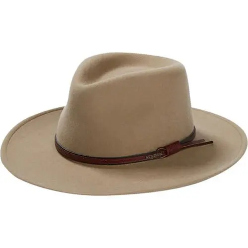 Stetson Bozeman Fedora Hat - Mushroom
