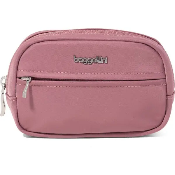 BAGGALLINI Nomad Cosmetic Pouch - Mauve Twill