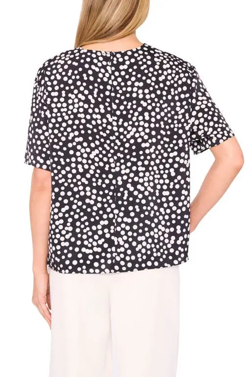 Halogen Polka Dot Crepe Top