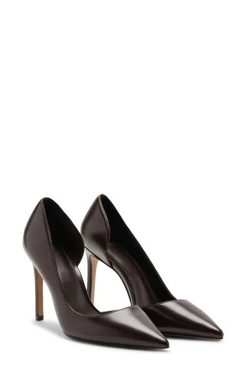 Mango Half D'orsay Stiletto Pumps