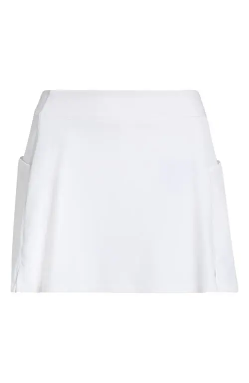 G/fore Knockout Mid-rise Scuba Knit Golf Skort - Snow