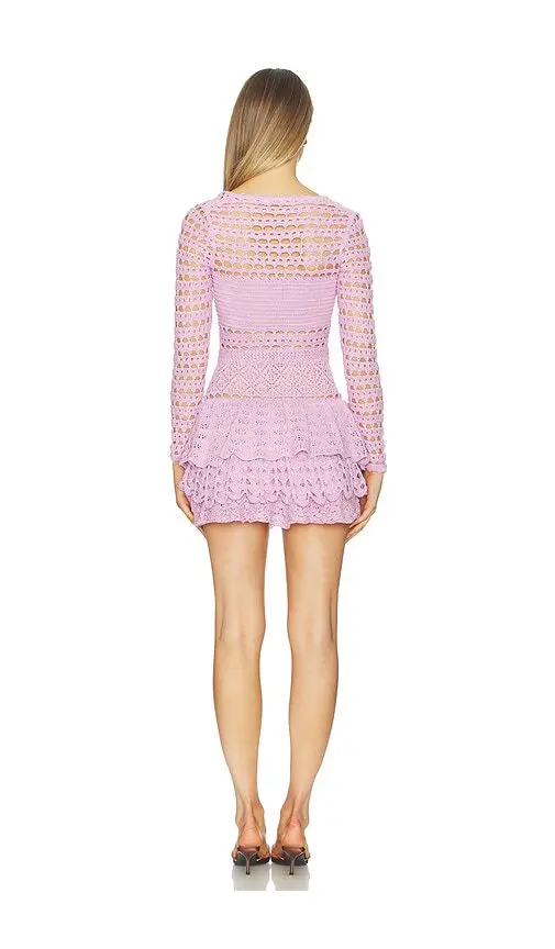 Retrofete Lujayn Crochet Dress