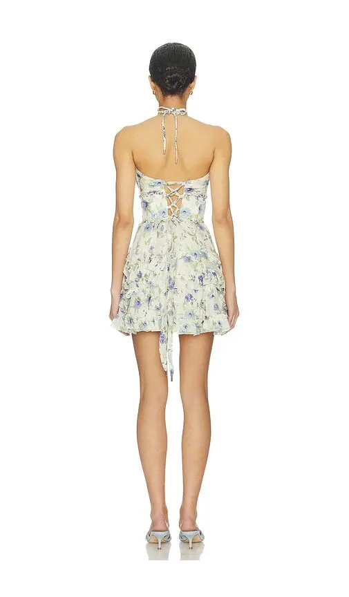 V. CHAPMAN Sophie Halterneck Dress